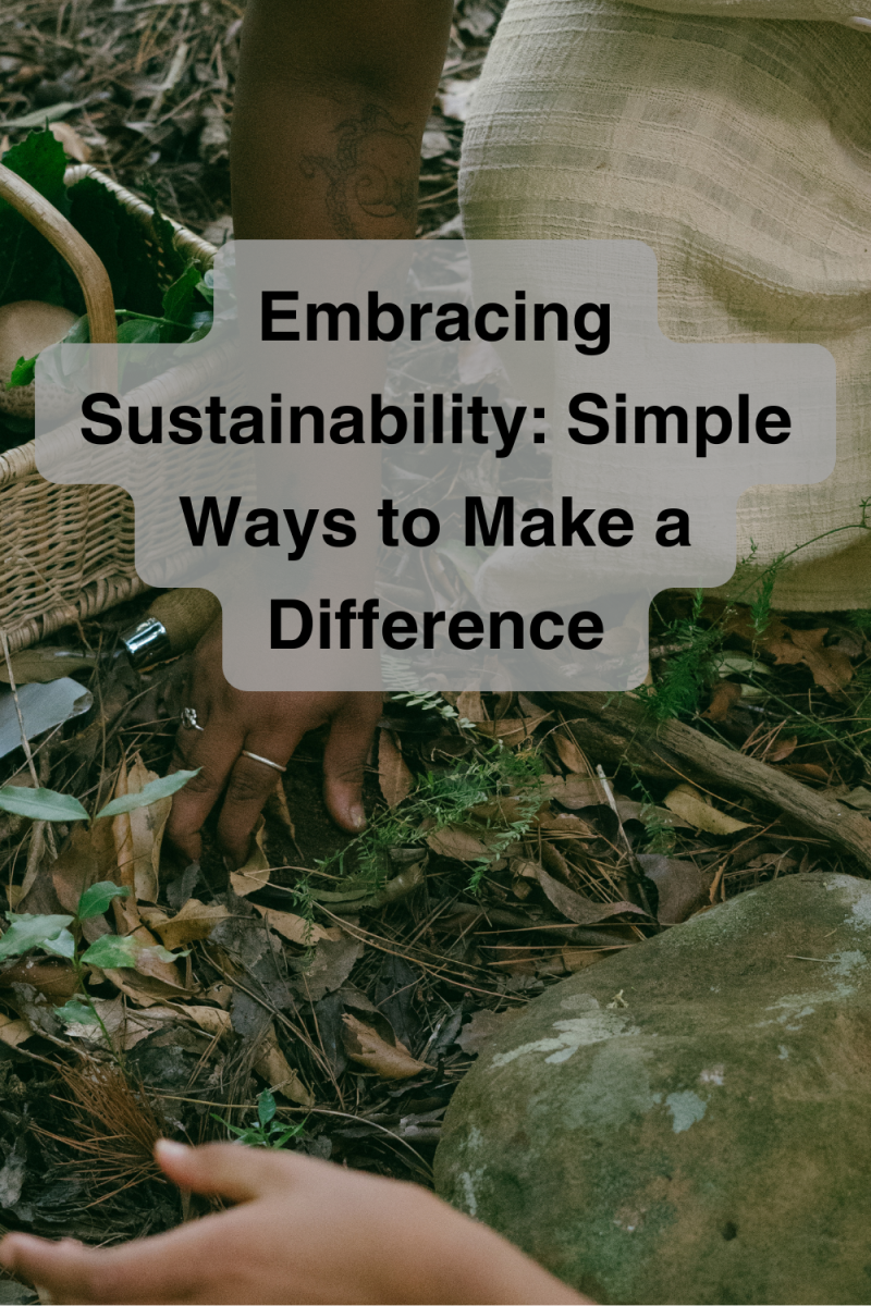 Embracing Sustainability: Simple Ways to Make a Difference - Mindful ...